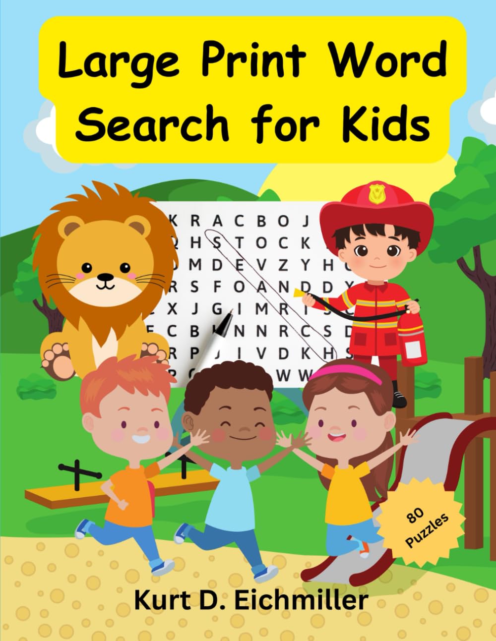 Large Print Word Search for Kids: Word Search: Eichmiller, Kurt D ...