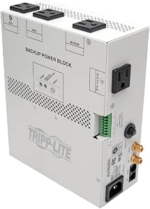 Amazon.com: Tripp Lite 550VA Audio/Video Backup Power Block UPS ...