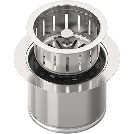 BOTEMY B9179 Extended Garbage Disposal Flange with Basket Strainer ...