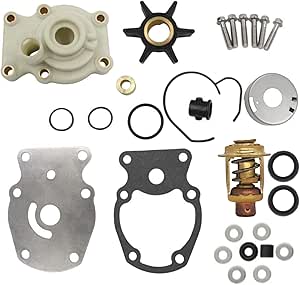 Amazon.com: QuickMariner 393630 Water Pump Impeller Repair Kit with ...