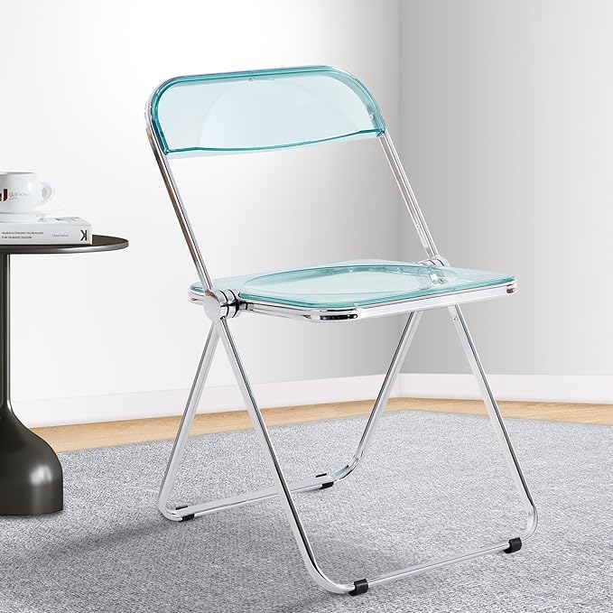 VPGS Luxury Modern Acrylic Folding Chair Transparent Chairs-Ghost ...