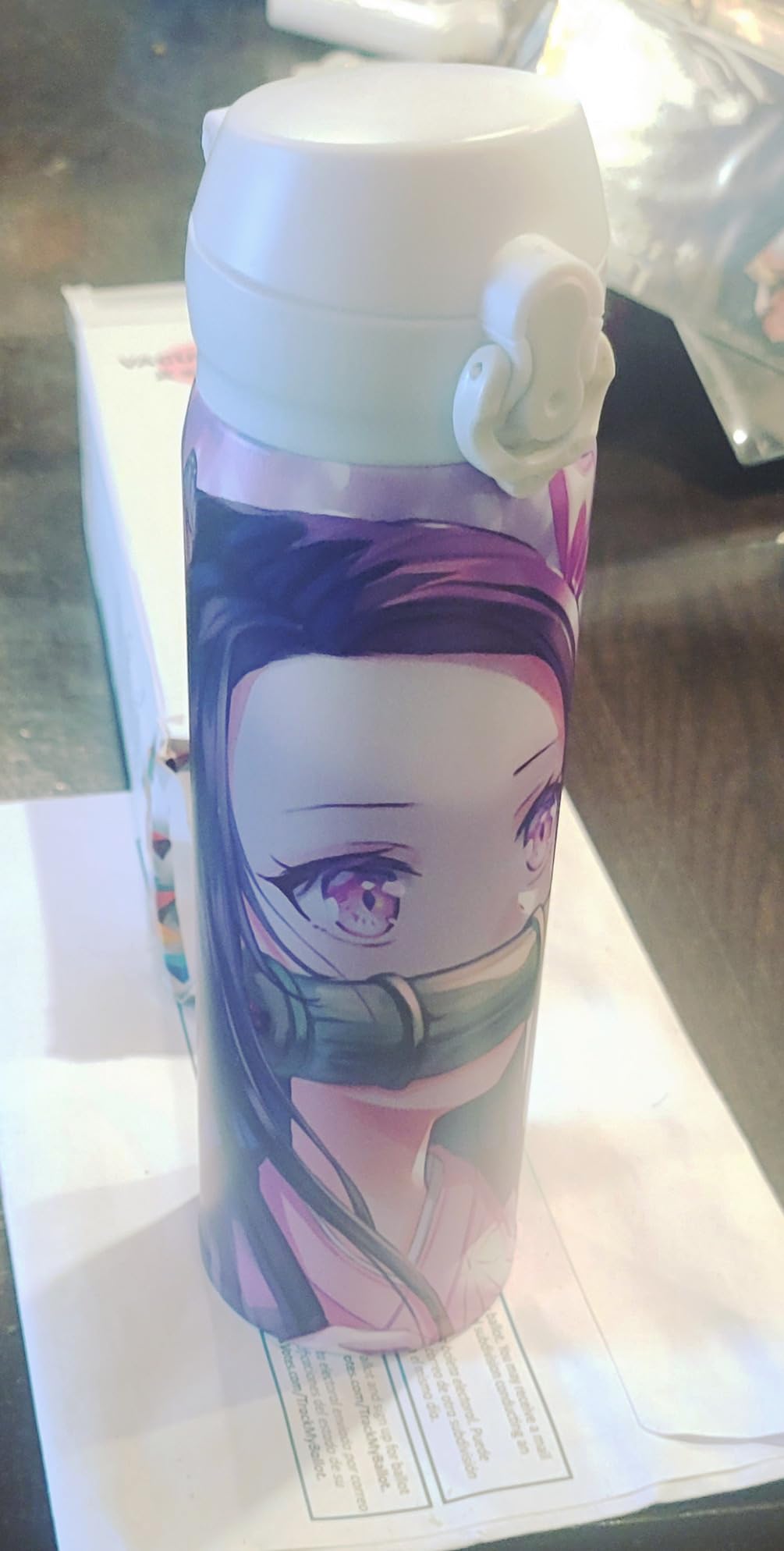 Amazon.com: Anime Water Bottle,Anime Water Bottle Cup,Quick Open ...