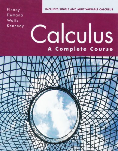 Calculus: A Complete Course by PRENTICE HALL (2006-08-30): Prentice ...