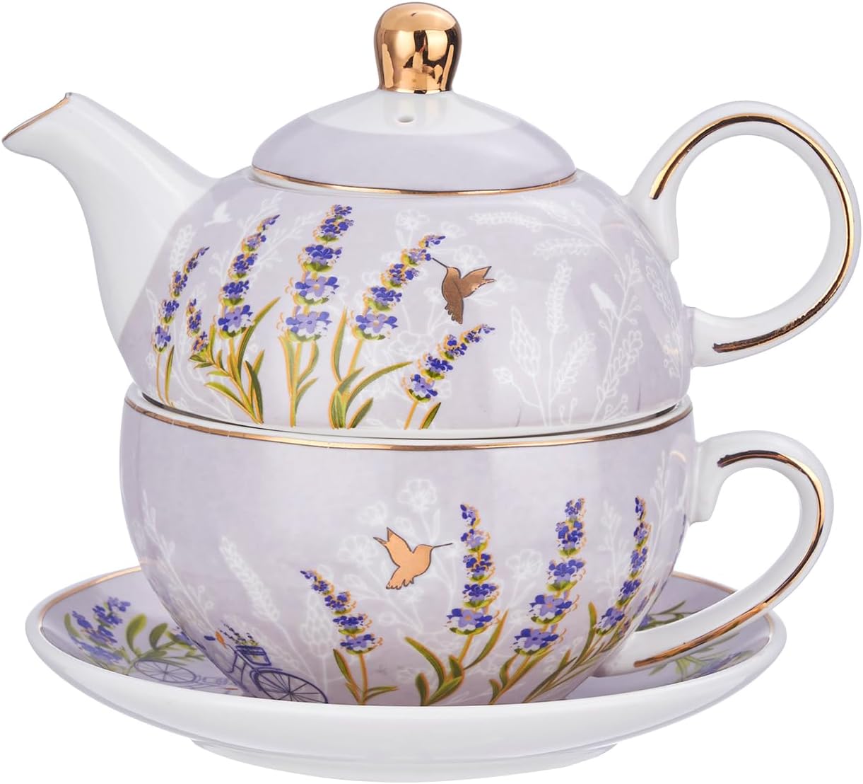 Amazon.com | CHILDIKE Tea for One Set, Teapot for One and Cup Set ...