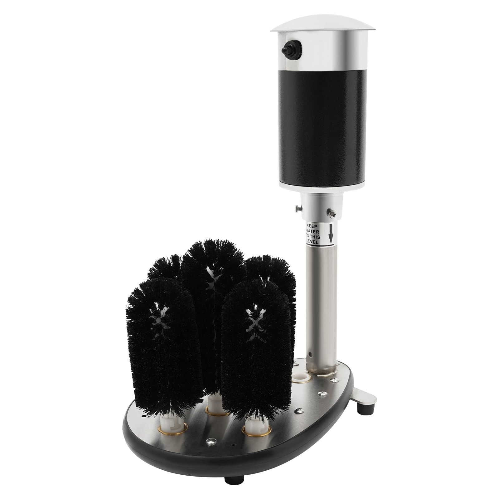 Amazon.com: 5 Brush Electric Glass Washer, Commercial Glass Cup Washer ...