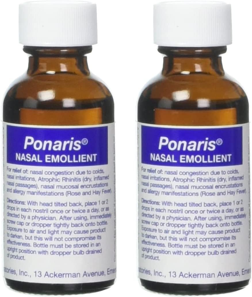 Ponaris Nasal Emollient 1 oz (Pack of 2) : Amazon.ca: Health & Personal ...