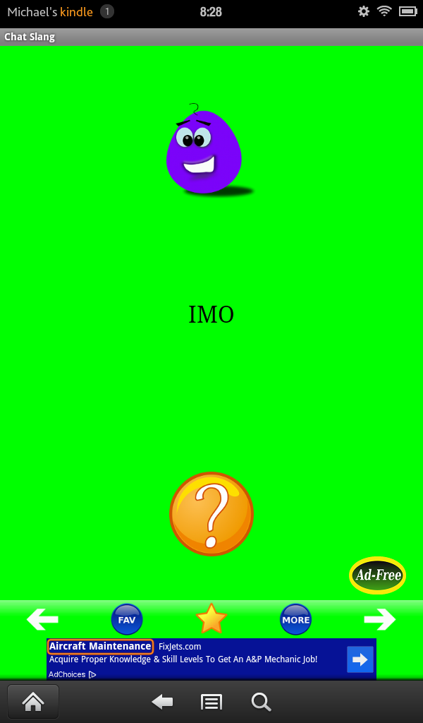 Chat Slang - App on Amazon Appstore