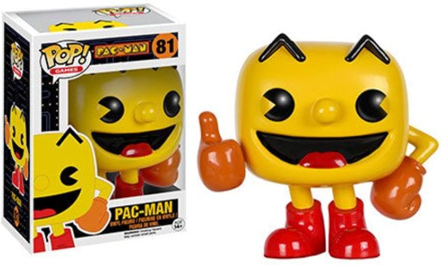 Funko - POP Games - Pac-Man - Pac-Man : Amazon.fr: Jeux et Jouets