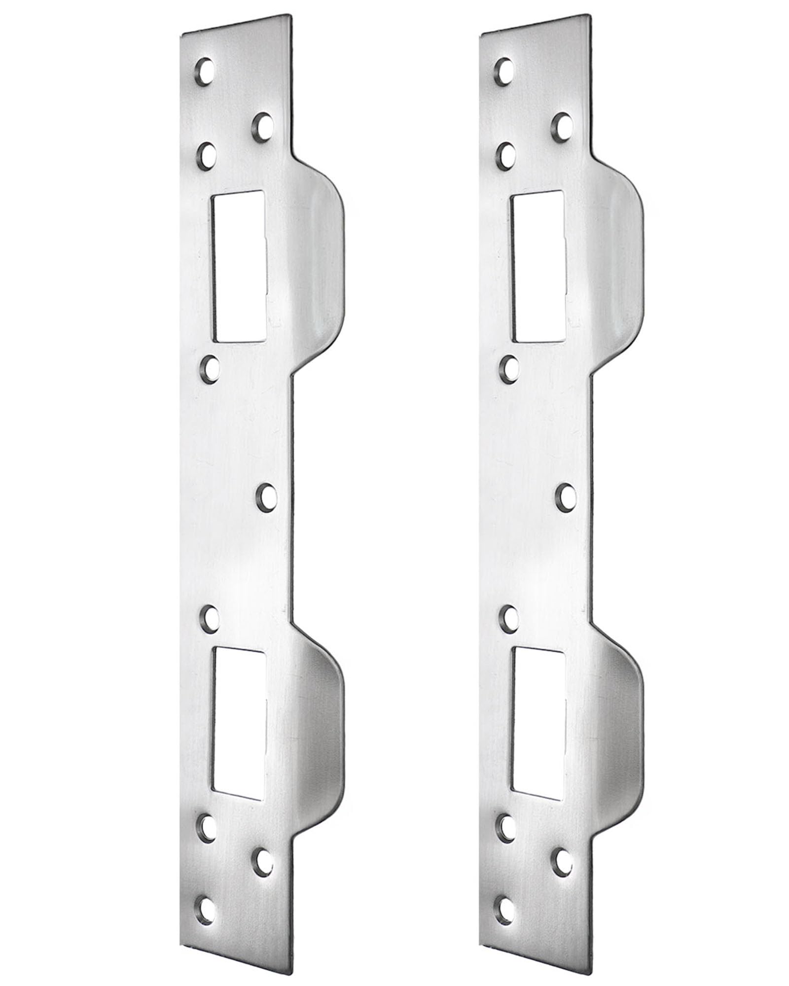 Tzbqrdj Door Strike Plate Reinforcement Plate - Double Holes, Front ...