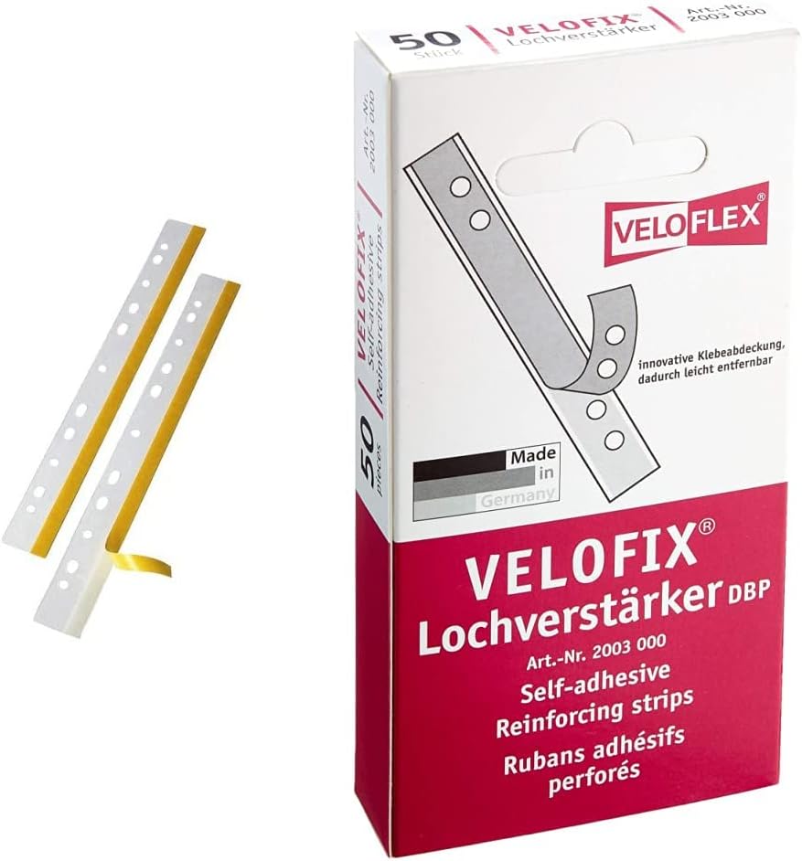 Veloflex 2001100 - Heftfix Heftstreifen, Abheftstreifen, DIN A4 292 mm ...