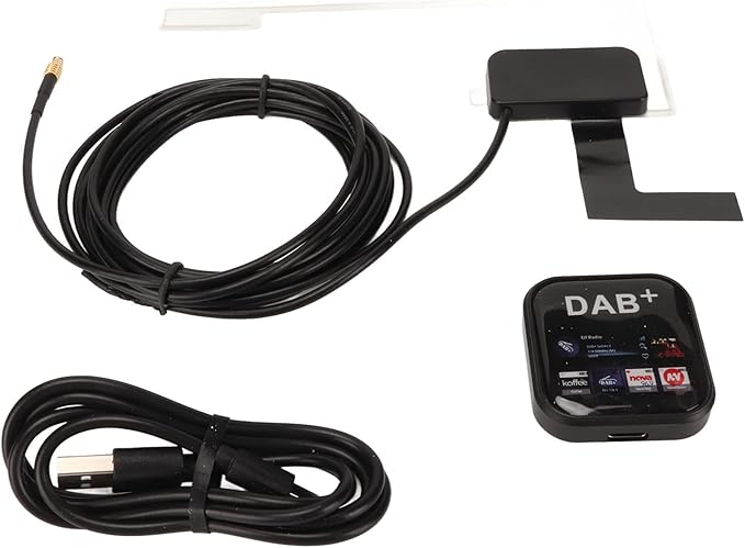 Amazon.com: Digital Radio Antenna Receiver, DAB DAB Radio Receiver, USB ...
