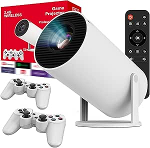 Upgraded M300 Max Retro Video Game Console, Gaming Projector, + 2 ...