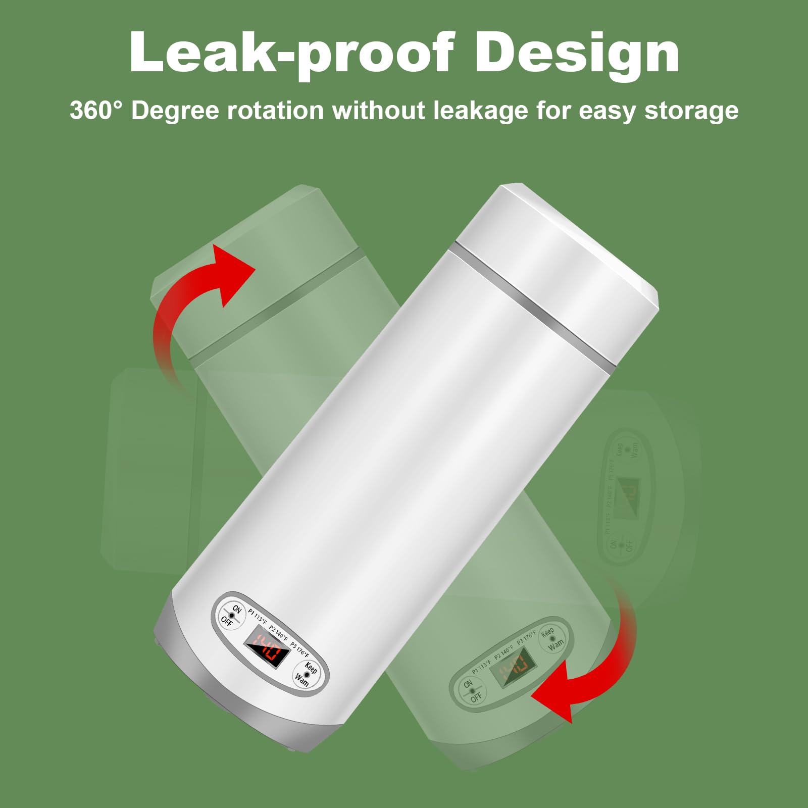 Travel Kettle, Dmyond 12.3Oz/ 350ML Portable Electric Kettle Small Water Boiler for Travel and ...