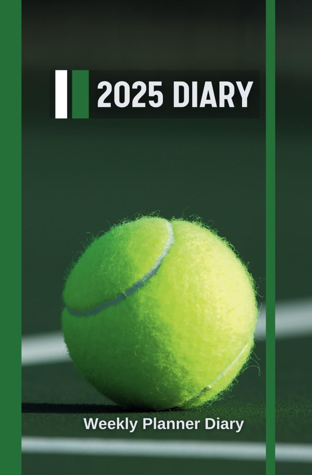 2025 Diary Tennis Themed - For All Tennis Lovers, Players & Umpires ...
