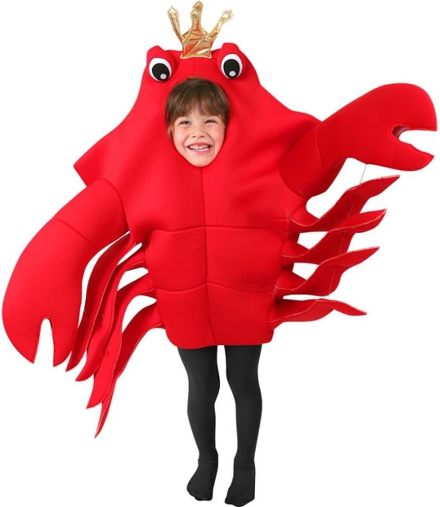 Amazon.com: Child's King Crab Halloween Costume (Medium 7-10 ...