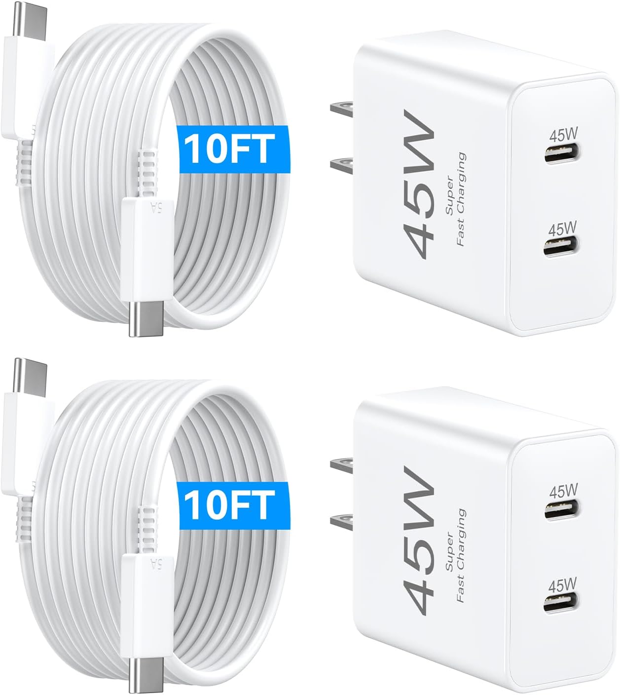Amazon.com: Apple MFi Certified iPhone 16/15 Fast Charging 45W USB-C ...
