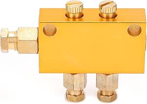 Amazon.com: Brass Oil Distributor Adjustable Lube Oil Piston Separator ...