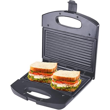 Buy INALSA Grill Toaster And Sandwich Maker|750 Watts|Non Stick Coated ...