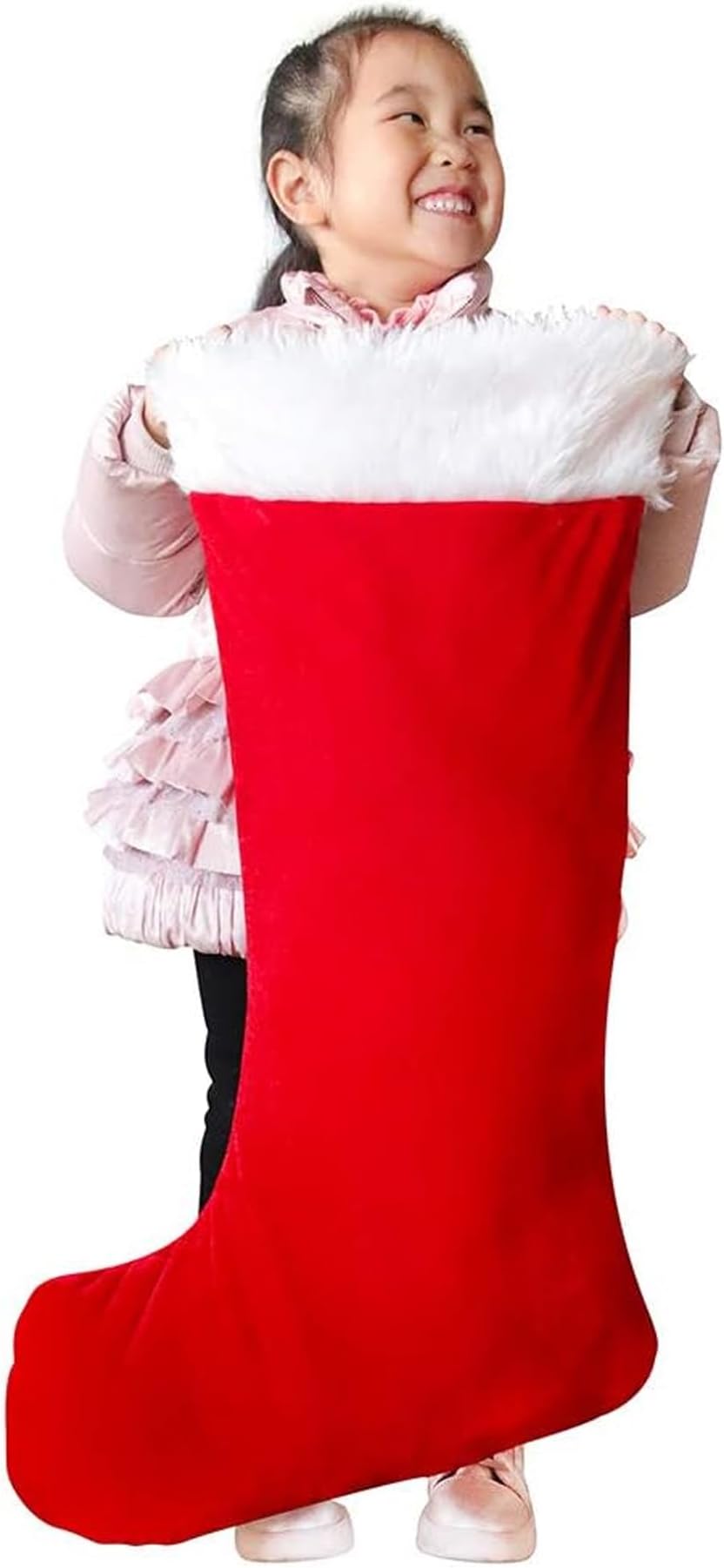 Amazon.com: JOYIN 2 Packs 38” Jumbo Felt Christmas Stockings Party ...