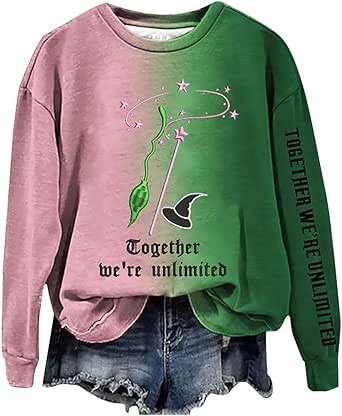 Amazon.com: Wicked Sweatshirt for Women Movie Wicked Musical Ugly ...