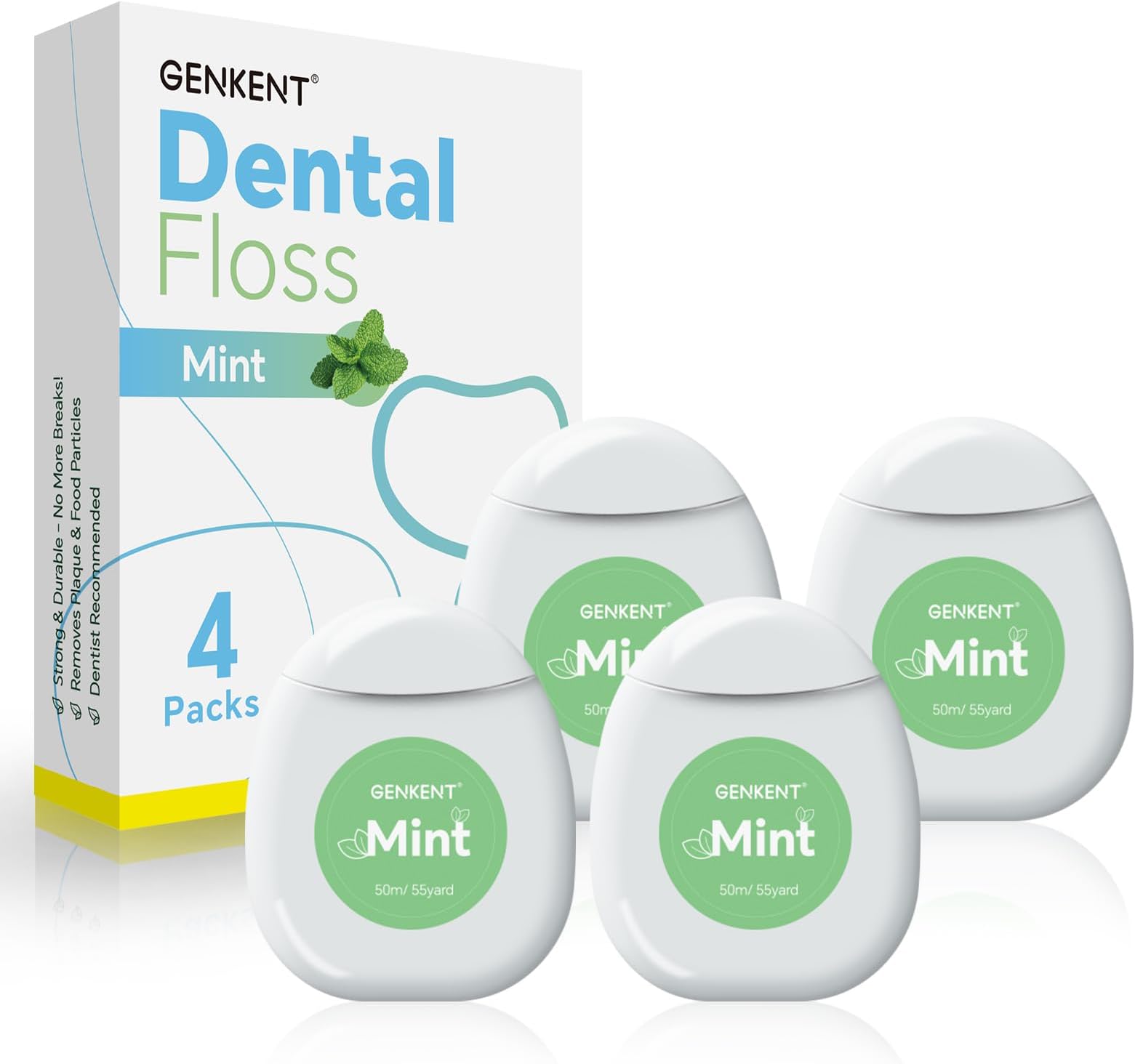 Amazon.com : Colgate Waxed Dental Floss, 25m : Health & Household