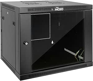 Amazon.com: Tecmojo Fully Welded Server Cabinet, 9U Wall Mount Server ...