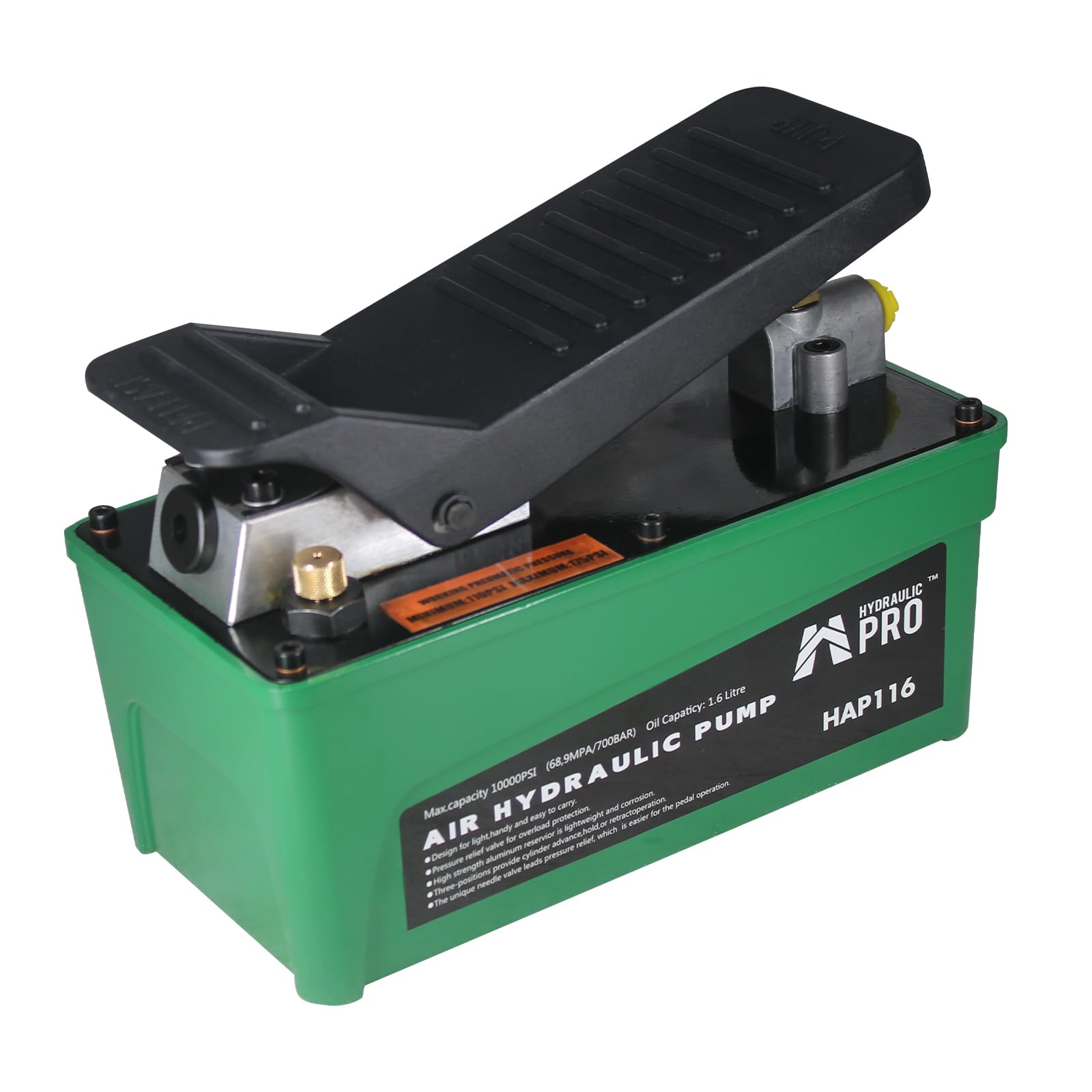 Amazon.com: HYDRAULIC PRO 10,000 PSI Hydraulic Pump,Hydraulic Foot Pump ...