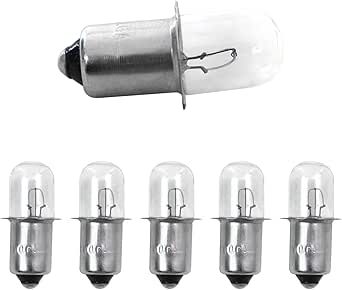 DW9083 Xenon Flashlight Replacement Bulbs Compatible for Ryobi 18 Volt ...