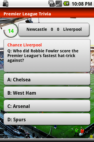 Premier League Trivia - App on Amazon Appstore