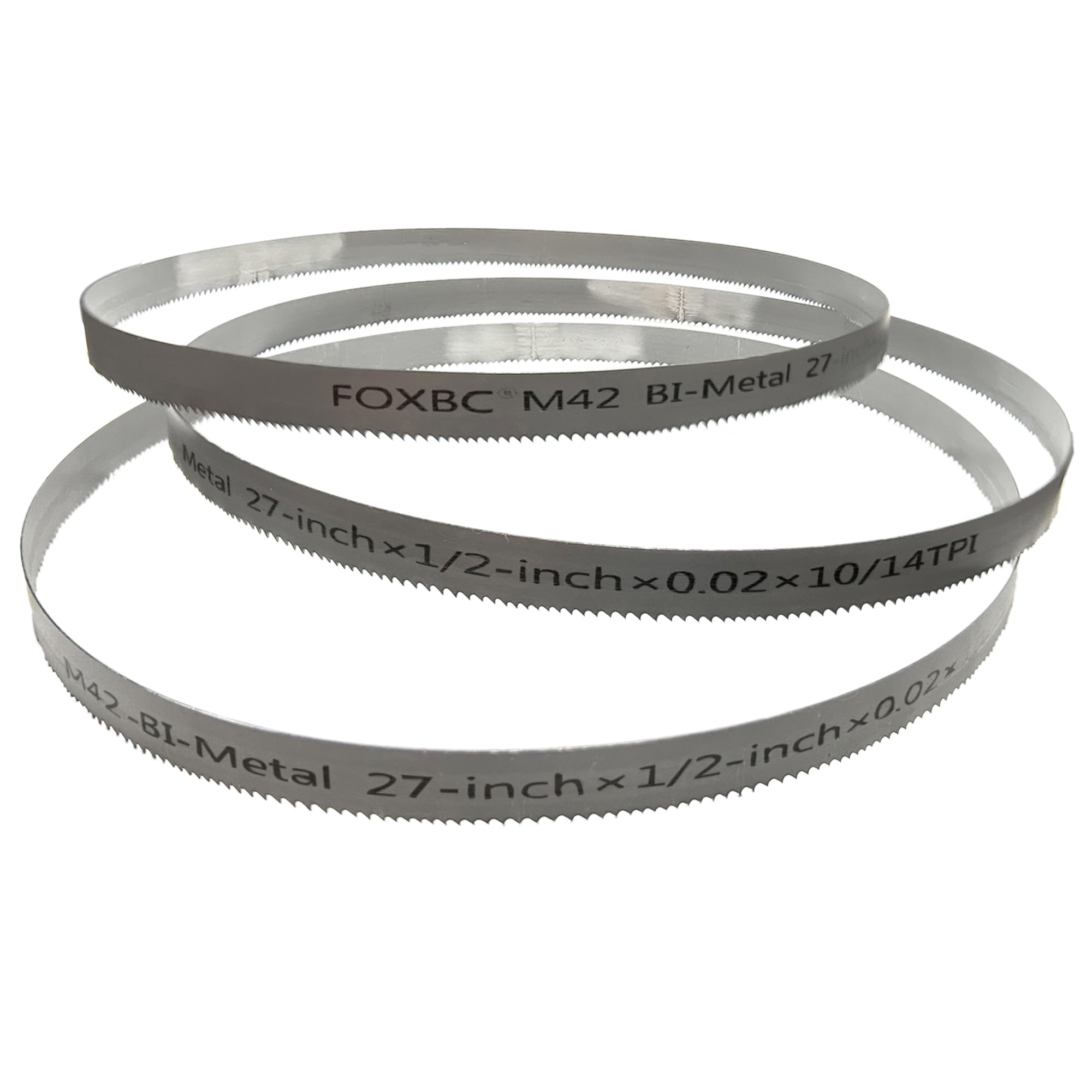 Snapklik.com : FOXBC 27 Inch Bandsaw Blades 10/14 TPI For DeWalt DCS377