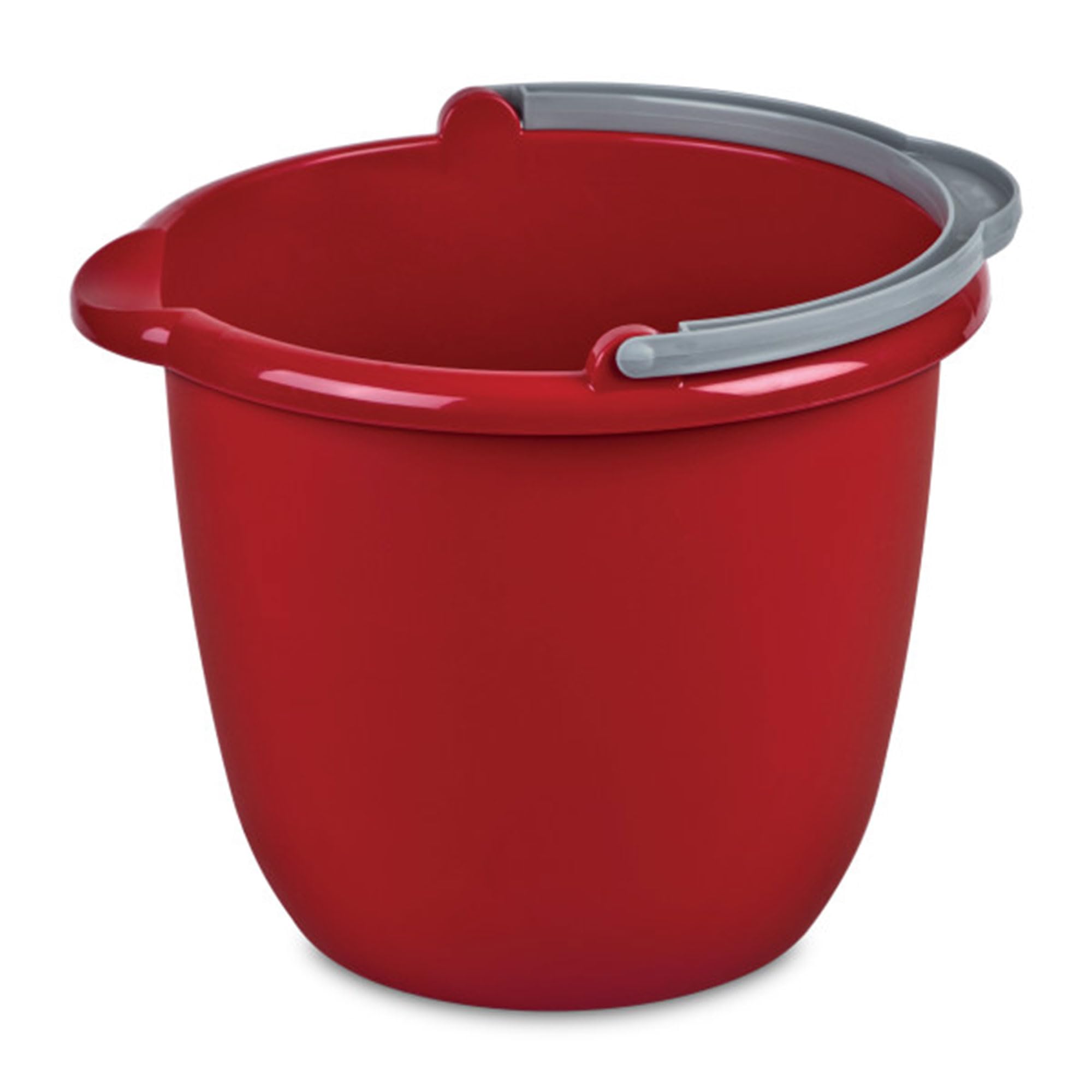 Amazon.com: Sterilite 10 Qt Spout Pail with Handle, Bucket for ...