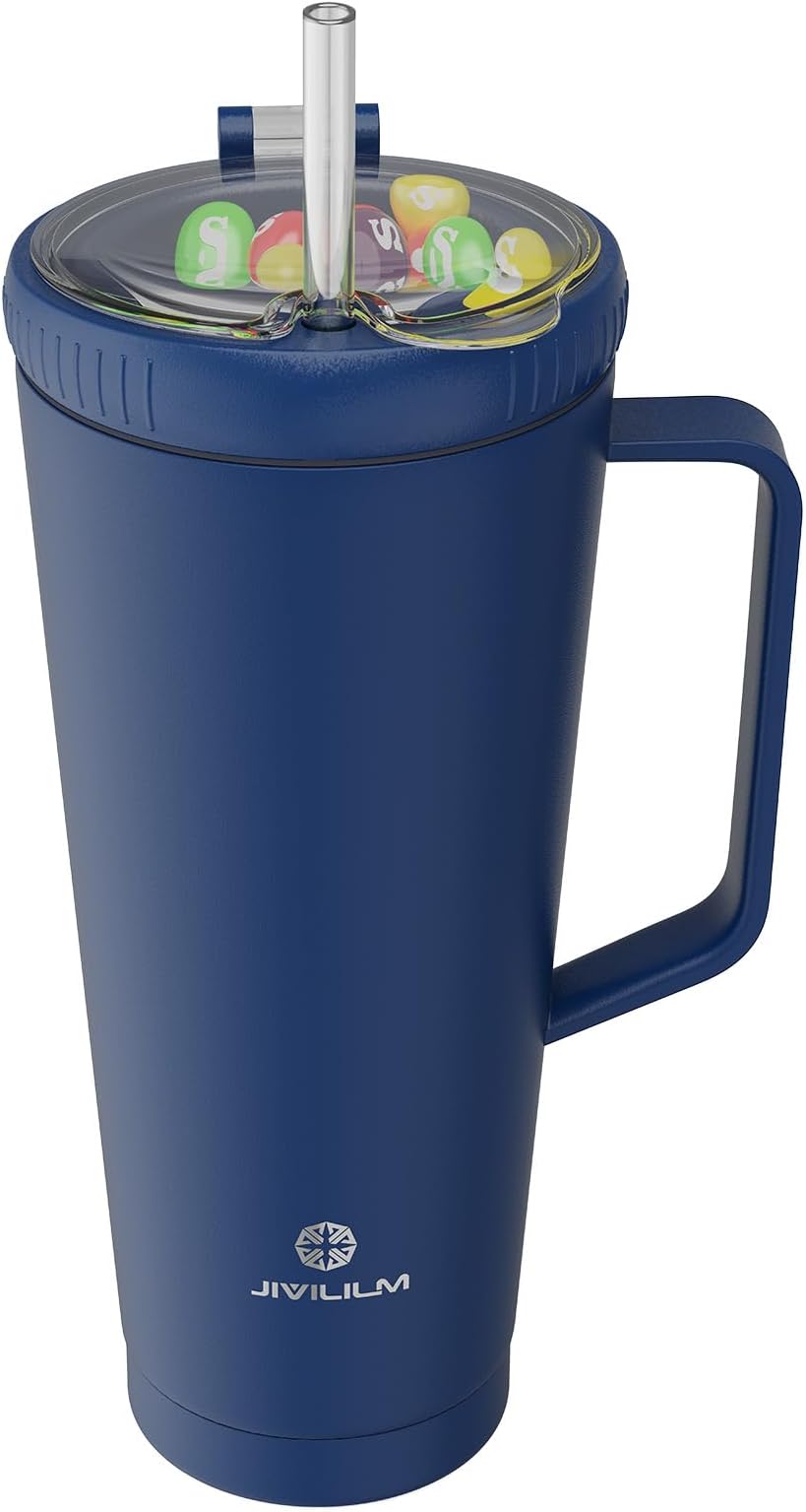 Amazon.com: Snackeez Travel Snack & Drink Cup with Straw, Pink, Large ...