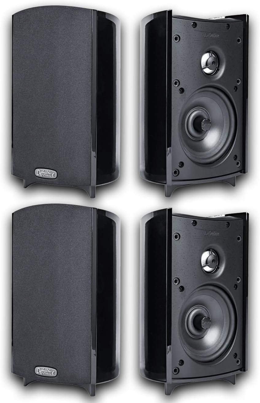Amazon.com: Definitive Technology ProMonitor 800 Bookshelf Speakers | 4 ...