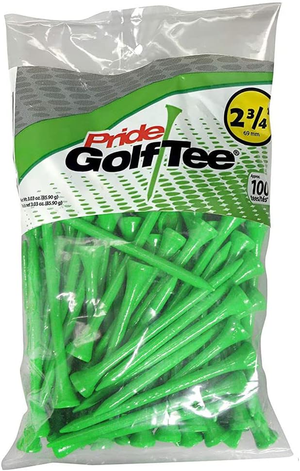 Amazon.com : Pride Golf 2 3/4" Designer Golf Tees - Citrus Green ...