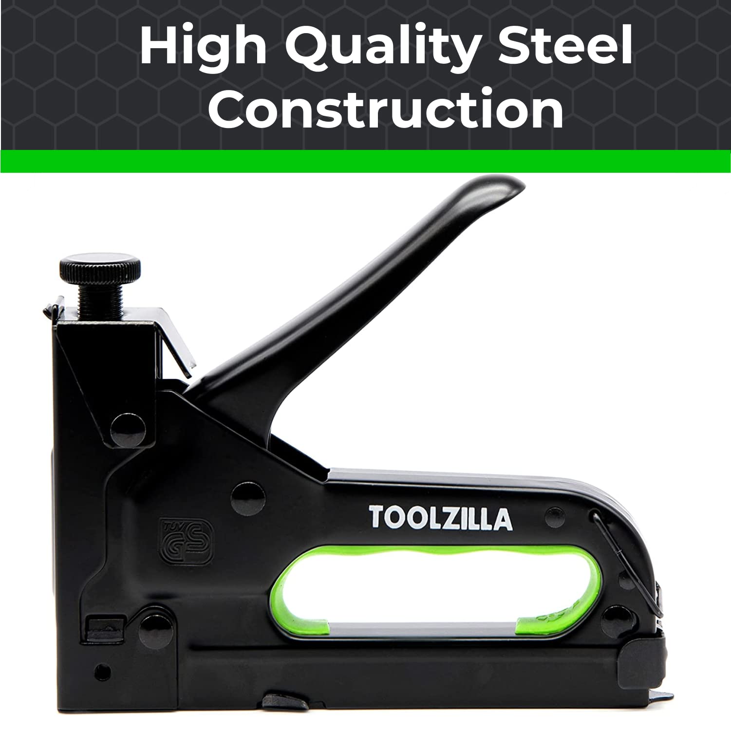 Snapklik.com : TOOLZILLA Heavy Duty Staple Gun & Staple Selection Pack
