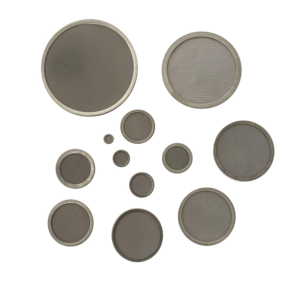 Amazon.com: 304 Stainless Steel Wire Mesh Round Shape Filter Screen ...