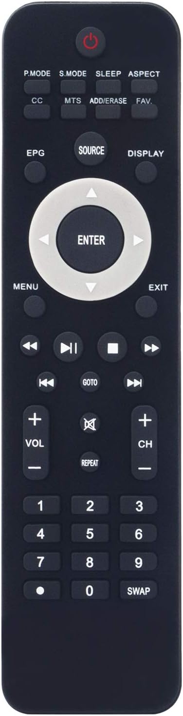 Amazon.com: PZL New TZH-054 Replacement Remote Control fit for Polaroid ...