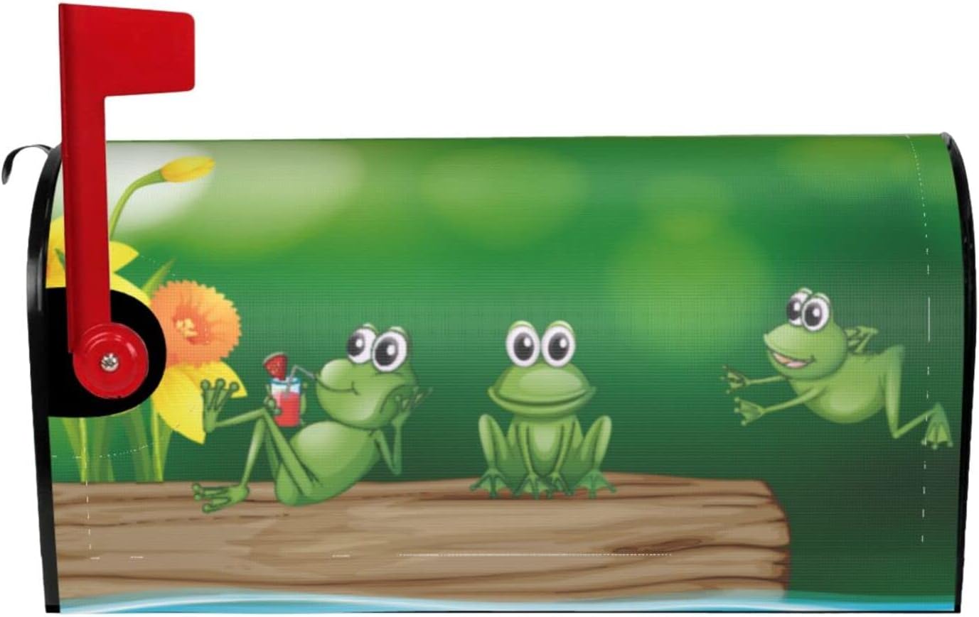 Amazon.com: Funny Frogs Mailbox Covers Magnetic Standard Size 18" X 21 ...