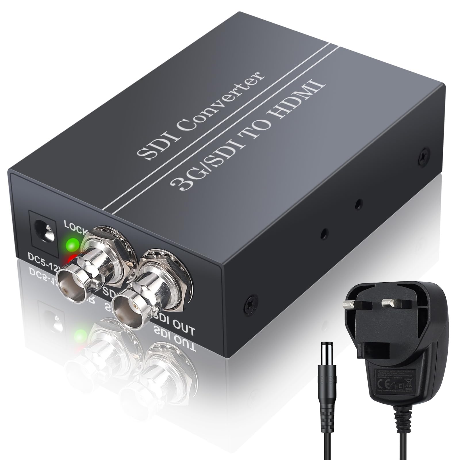 eSynic SDI to HDMI Converter Professional SDI to HDMI Adapter SDI Loop ...