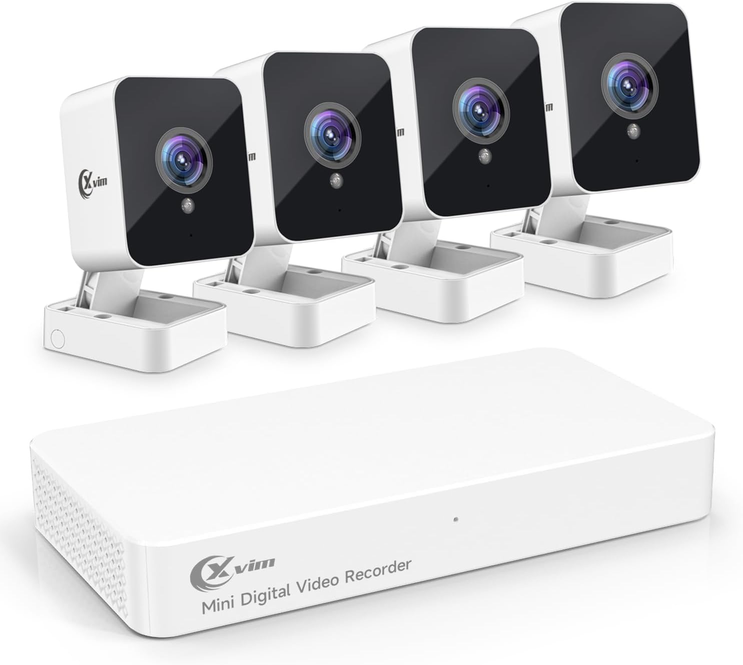 Amazon.com : Eversecu 4Ch Home Security Camera System, 1080P DVR & 4pcs ...