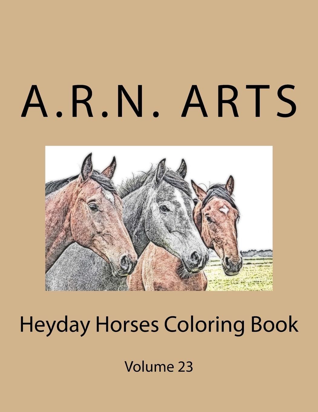 Amazon.com: Heyday Horses Coloring Book: Volume 23: 9781540451798: Arts ...
