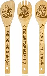 Amazon.com: Horror Movie Merchandise Decor Gifts Wooden Spoons for ...