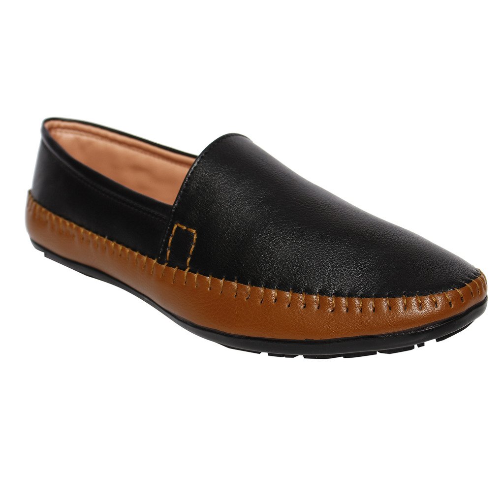 Buy DESI JUTA Men's Savage Black Loafers-7 UK/India (40 EU) (Dj0137 ...