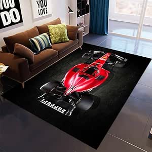 Amazon.com: BOOBEST DESIGN Formula F1 Rugs, Area Rugs, Motor Sport Rug ...