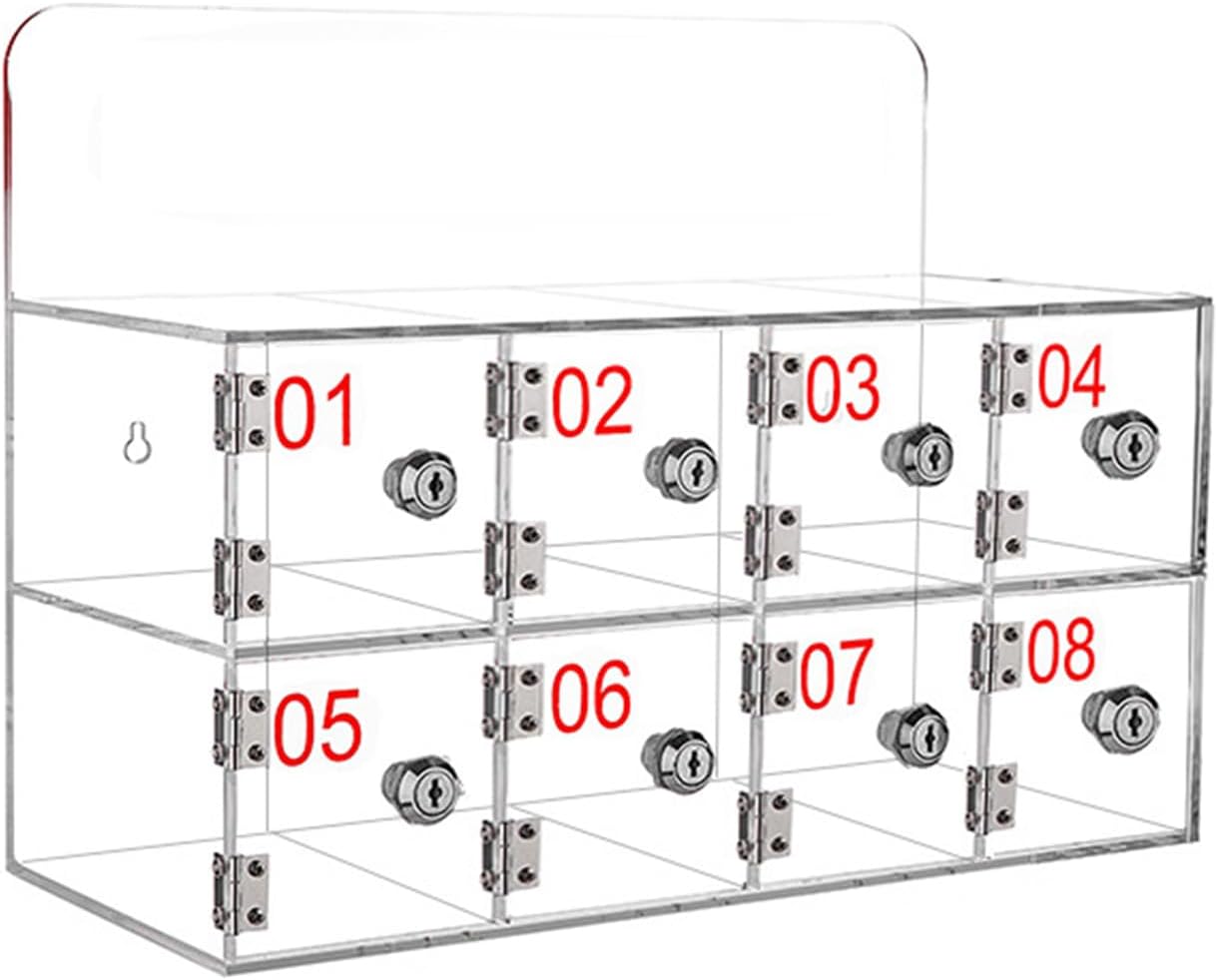 Amazon.com: Home Cell Phone Locker Box, 2/3/4/6/8 Slots Cell Phones ...