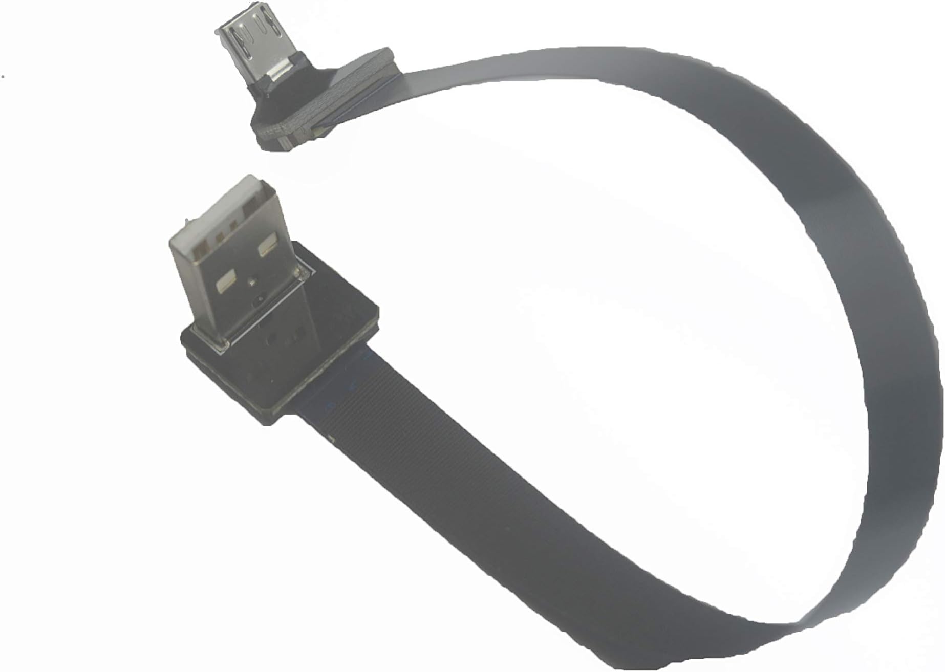 Amazon.com: Permanent Black FPV Flat Slim Thin Ribbon FPC Cable Micro ...