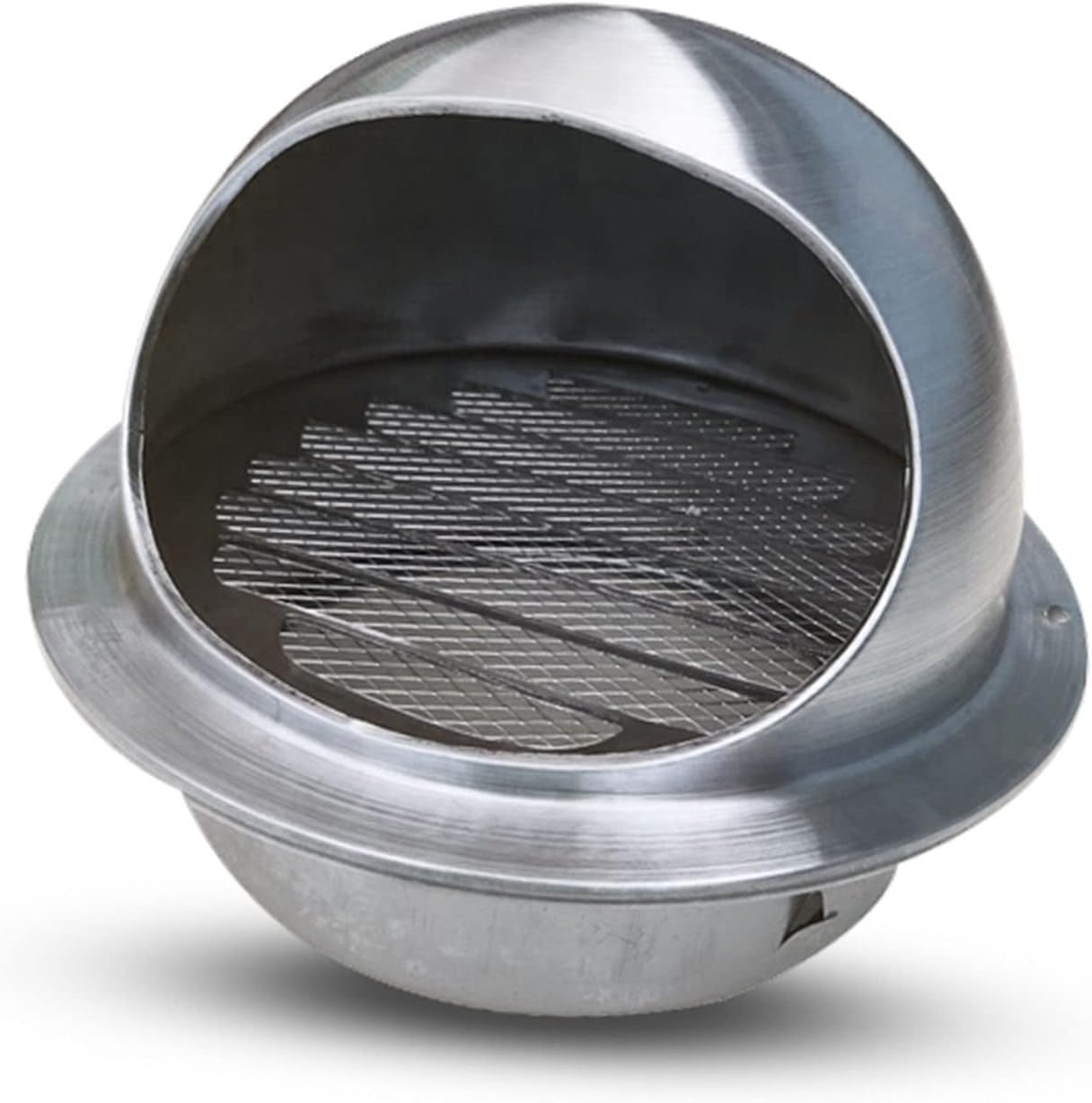 Stainless steel circular wall, wall ventilation grille, integrated ...