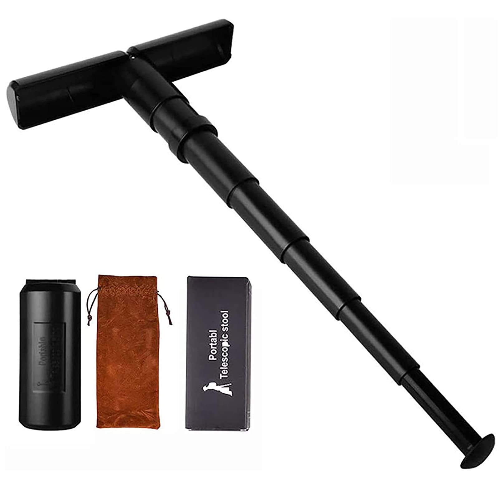 Foldable Camping Stool, Plastic Travel Lightweight Telescopic Stool ...