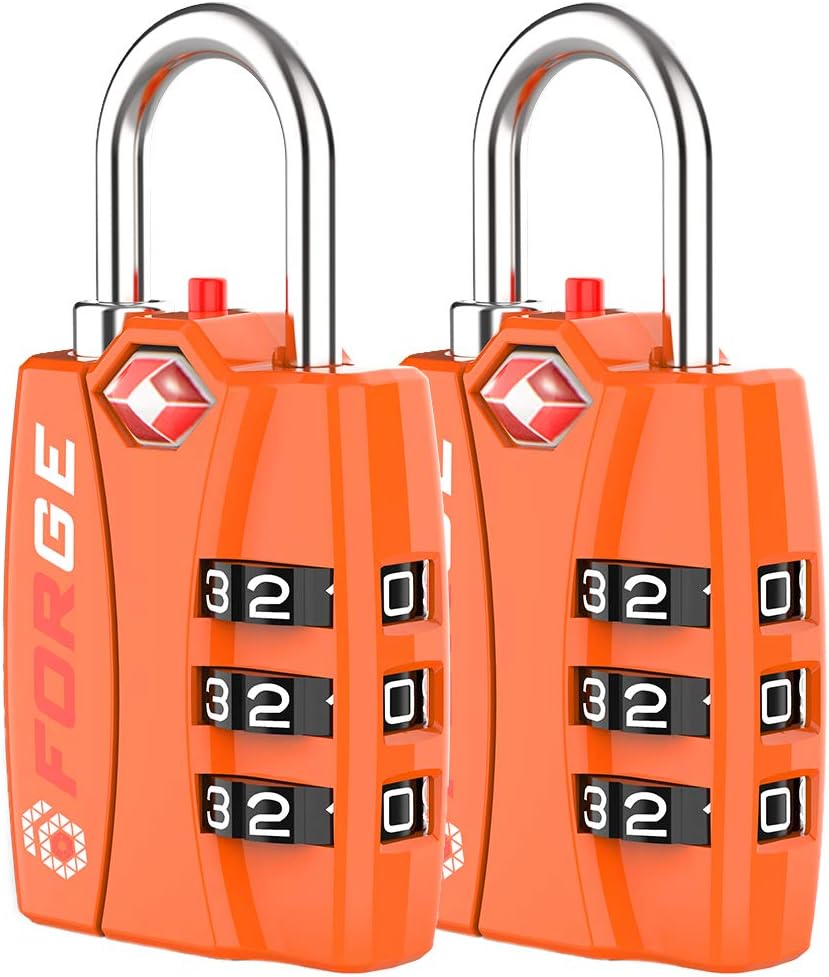 Amazon.com: Forge TSA Luggage Combination Lock - Open Alert Indicator ...