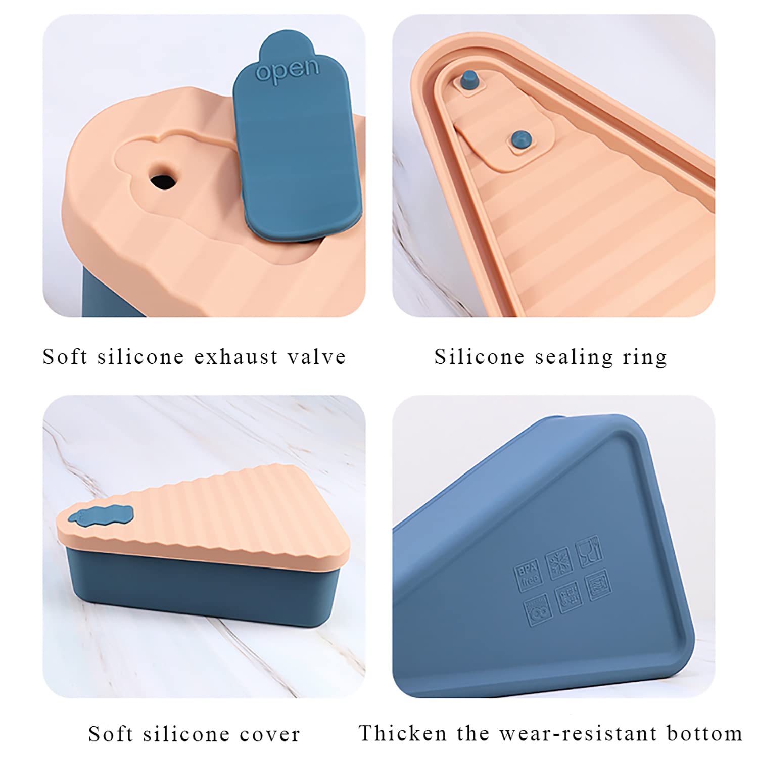 Snapklik.com : Gwydre Pizza Leftover Storage Container